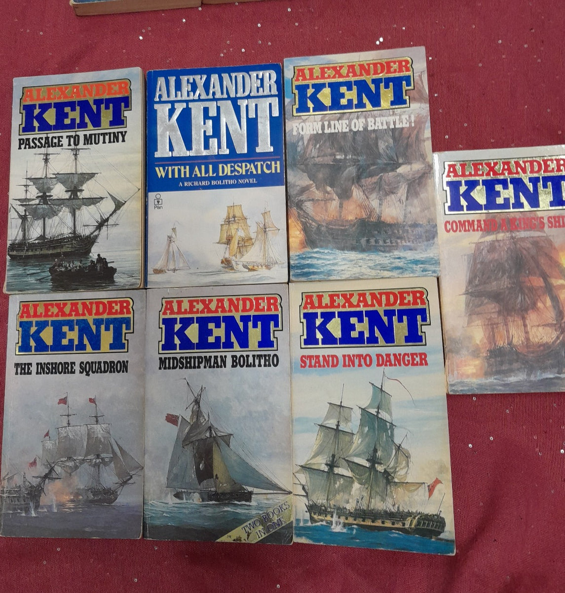 Naval Adventures - Alexander Kent Book Pack – Old Curiosity Bookshop