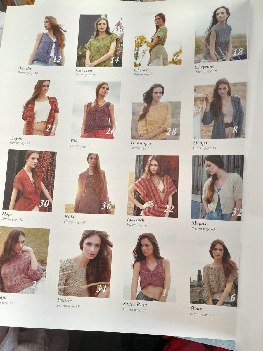 Rowan Summer Textures 16 Knitting & Crochet Patterns for Women – Old ...