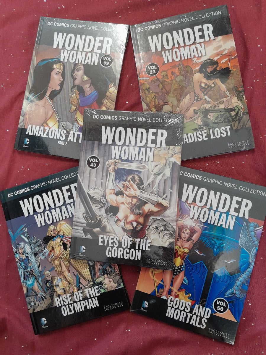 Wonder Woman Graphic Novels DC Comic Eaglemoss Collections – Old ...